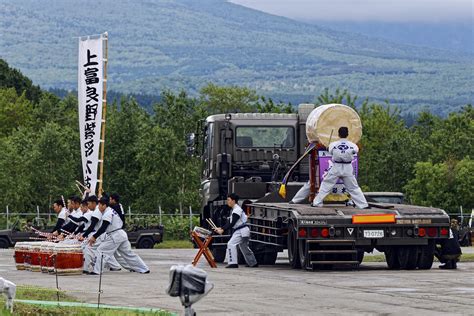 JSDF Drum Team Furano Shisai Daiko 富良野紫彩太鼓による太鼓演奏 Perfor Flickr