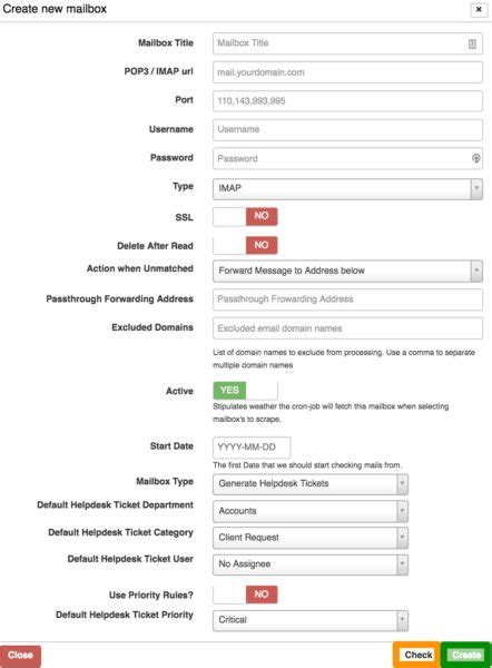 Mailbox Scraping DataTill