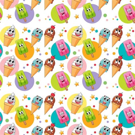 Premium Vector Sweet Dessert Seamless Pattern