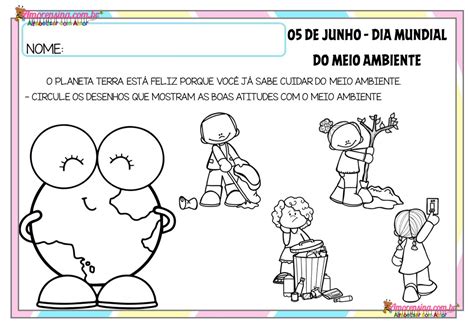 Atividades Sobre Meio Ambiente Educação Infantil