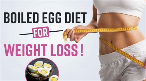 Weight Loss Boiled Eggs Can Pace Up Your Weight Loss Journey Watch