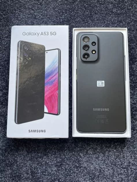 Samsung Galaxy A53 5g Sm A536bds 128gb Black New £1000
