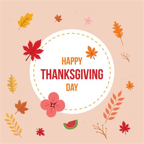 Happy Thanksgiving Day Autumn Holiday Background 11947638 Vector Art