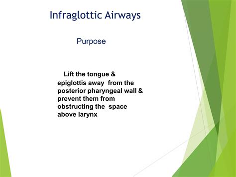Infraglottic Airways Ppt