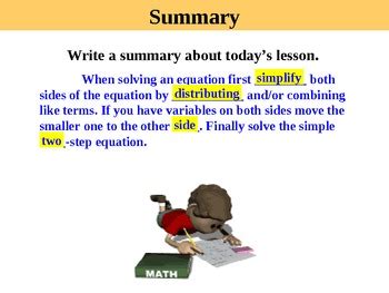Holt Algebra Solving Equations With Variables On Both Sides PPT