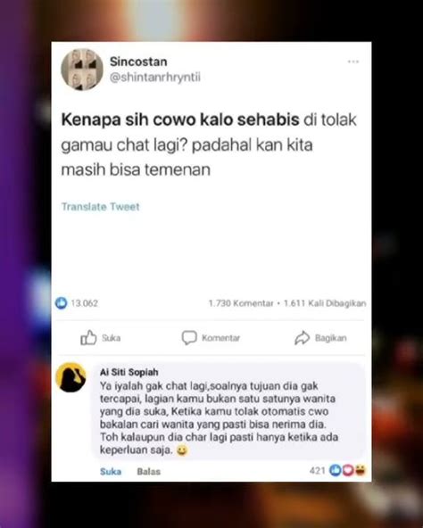 STORY WA//IG KEREN - KENAPA COWOK KALO HABIS DITOLAK GAMAU CHAT LAGI??😂 ...