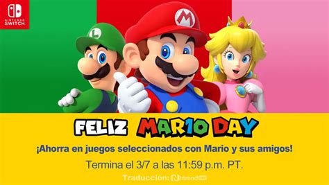 Nintendo Juegos En Oferta En Vísperas Al Mar10 Day