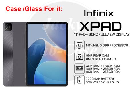 For Infinix Xpad Tablet 11” Wifi Lte Fhd 4g 2024 11 0 Inch Jelly