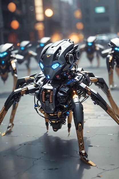 Premium Ai Image Nanobot Swarm Manipulator A Futuristic Superhuman Mastering The Art Of