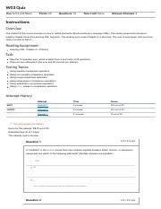 W03 Quiz Database Design Development Pdf W03 Quiz Due Oct 2 At 6 59am Points 25 Questions 10