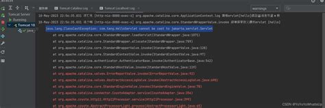 Rvletservletexception 类comtanghelloservlet不是servlet Csdn博客
