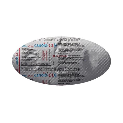 Candid Cl Vaginal Suppository 30 Minutes 24 7 Delivery