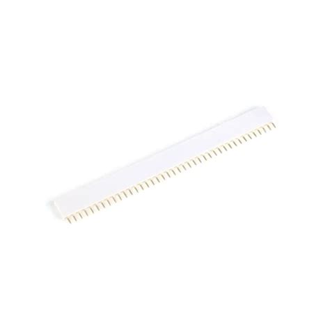10pcs 2 54mm Pitch 1x40 Pin Single Row Straight Female Header Strip