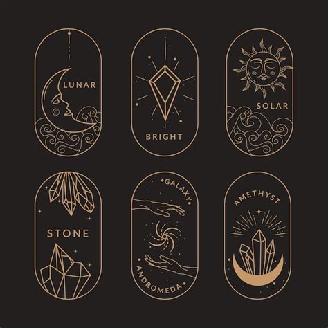 Premium Vector Celestial Magic Mystical And Esoteric Illustration