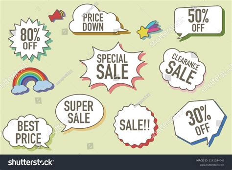 Set Callouts Colorful Shadows Vector Material Stock Vector Royalty Free 2181294043 Shutterstock