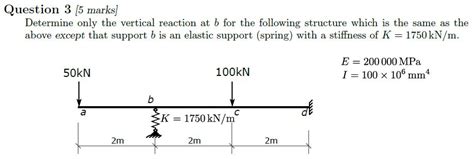 Solved Question Marks Determine Only The Vertical Chegg