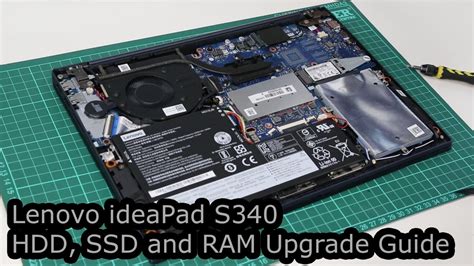 Lenovo IdeaPad S340 SSD HDD And RAM Upgrade Guide YouTube