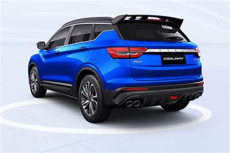 Джили Кулрей цвета кузова - фото нового Geely Coolray черного, белого ...