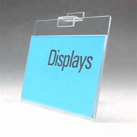 Slatwall Acrylic Sign Holders At Joseph Cornwall Blog