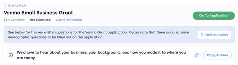 Venmo Grant 2025 Lia D Bostic