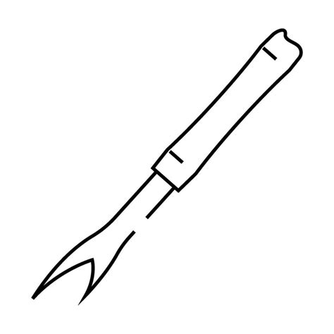 Stitch Ripper Knitting Wool Line Icon Illustration 48356110 Vector Art