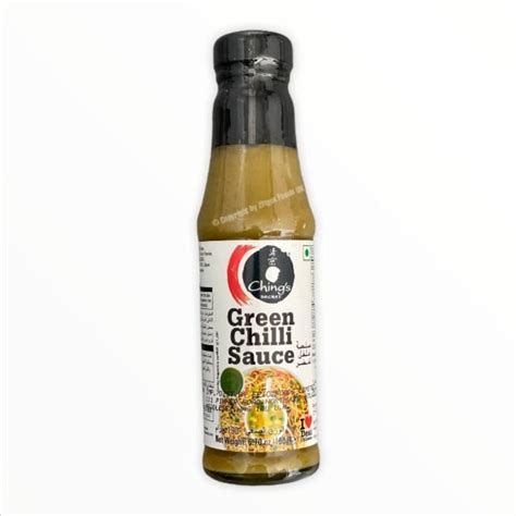 Buy Chings Green Chilli Sauce 190g Red Rickshaw