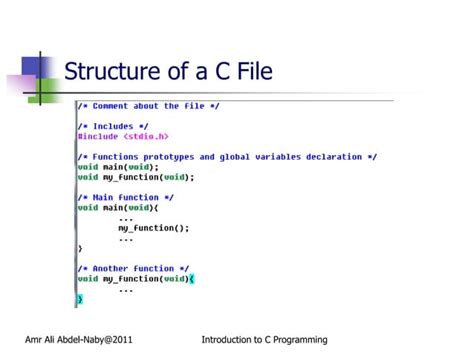 Introduction To C Programming PPTX Introduction To C Programming PPTX
