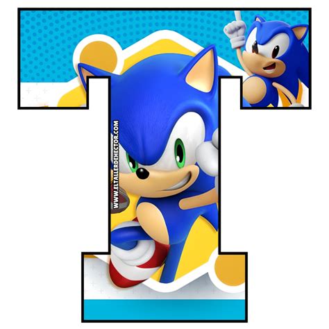 Letra T De Sonic El Taller De Hector