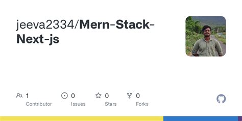 Github Jeeva2334 Mern Stack Next Js