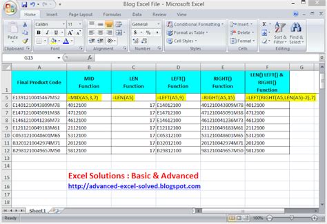 Mid Function The Replacement Of Nested Len Left And Right Function Step By Step Excel