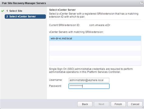 Vmware Site Recovery Manager Srm 60 Part 3 Configuring Srm Site