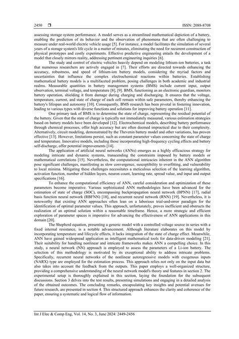 Enhancing Battery System Identification Nonlinear Autoregressive
