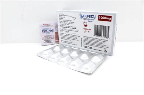 Deferiprone Tablets 1000mg Manufacturer Supplier Exporter