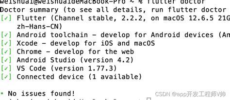 mac电脑 vscode ： flutter 开发环境搭建（最细节教程） sudo softwareupdate install