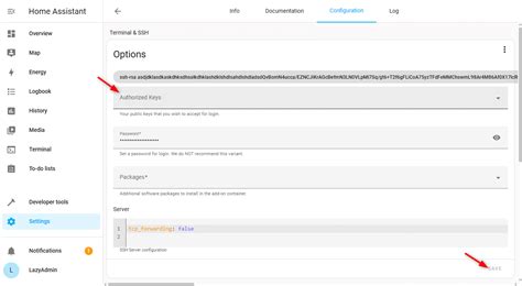 How To Enable SSH On Home Assistant LazyAdmin