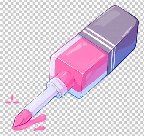 Lipstick Pink Lip Gloss With Applicator Png Clipart Applicator