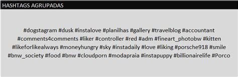 Planilha Hashtags AleatÓrias No Excel Excelforever