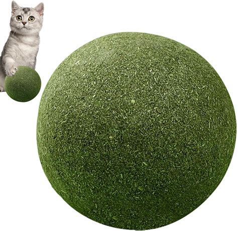 Higyee 10cm Large Catnip Balls Cat Interactive Catnip Toys Healthy