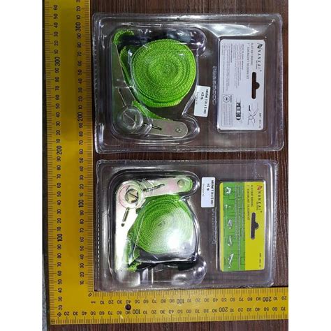 Jual Tali Pengikat Barang Di Motor Ratchet Tie Down Set Inch X M Shopee Indonesia