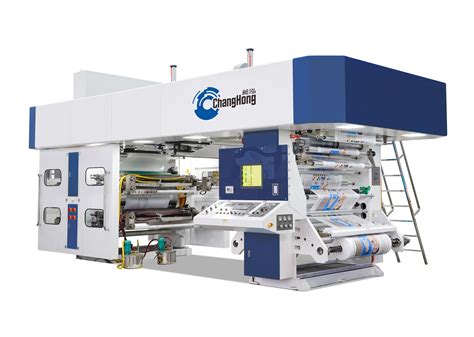 China 8 Colour Ci Flexo Printing Machine For Paper Manufacturers And