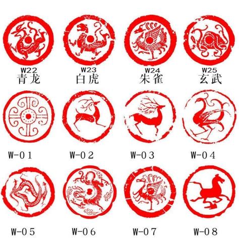 瓦當閑章青龍白虎朱雀玄武四圣獸四靈圖騰漢代古風圓形文化書畫印凌雲閣印章 促銷 Yahoo奇摩拍賣