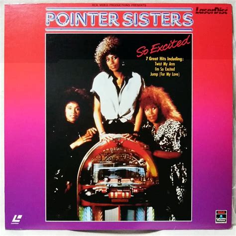 Yahooオークション Ld Pointer Sisters So Excited ポインターシス