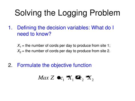 PPT Basic Linear Programming Concepts PowerPoint Presentation Free