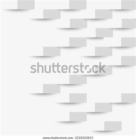 Abstract White Grey Square Geometric Texture Stock Vector Royalty Free Shutterstock