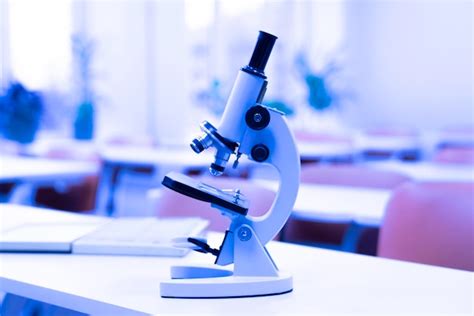 Premium Photo A Modern Professional Electronic Microscope Scientific