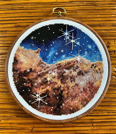 I Cross Stitched The Jwst View Of The Carina Nebula R Nasa