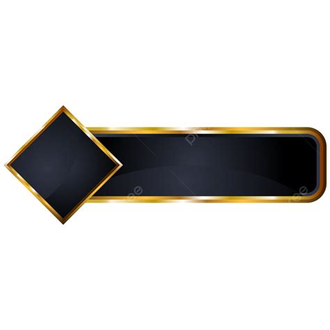 Black Text Box Abstract Shape Islamic Banner Text Box Png And Vector