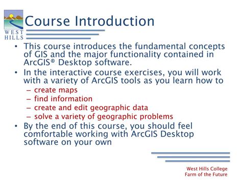 PPT Getting Started With ArcGIS Desktop Module PowerPoint Presentation ID