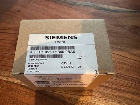 Siemens LOGO OVP NEU Im Kanton Thurgau Tutti Ch