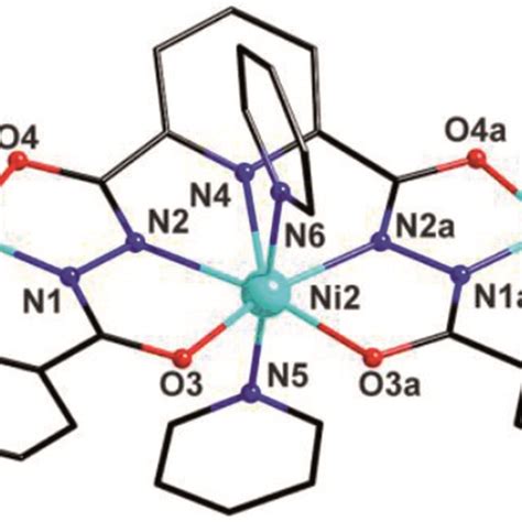 Molecular Structure Of 1 Symmetry Codes A −x Y −z 12 Color